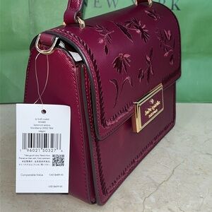 kate spade | Bags | Kate Spade Reegan Botanical Embroidered Top Handle ...